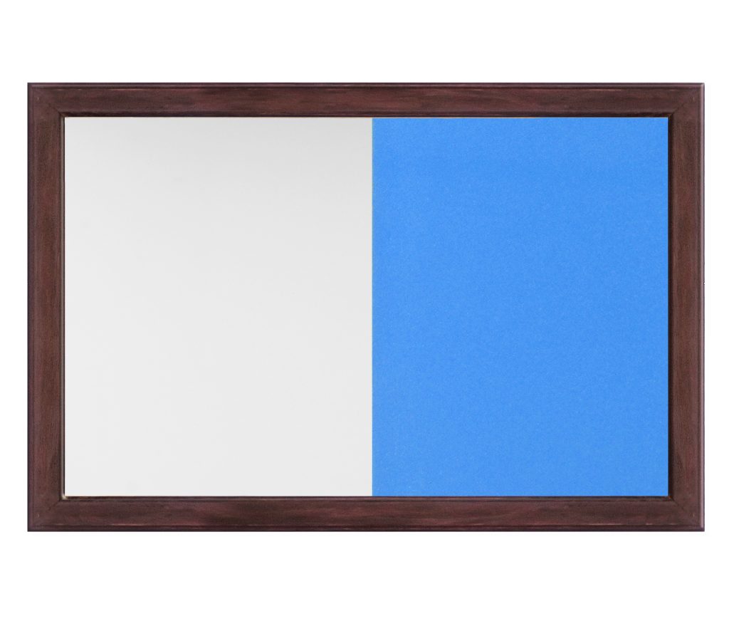 DELUXE WOODEN FRAME DUAL NOTICE BOARD – TPE